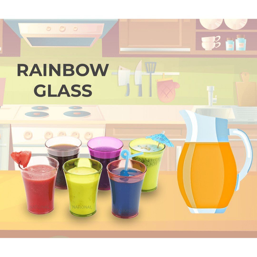 Rainbow Glass Set